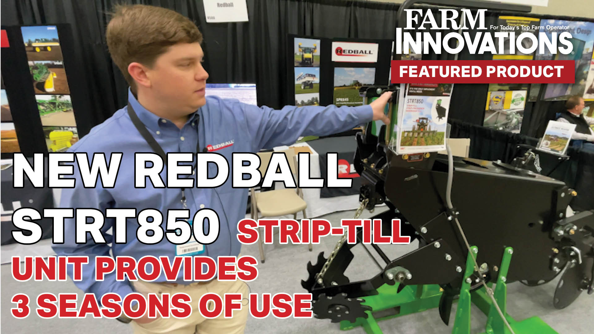[Video] New Redball STRT850 Strip-Till Unit Provides 3 Seasons of Use