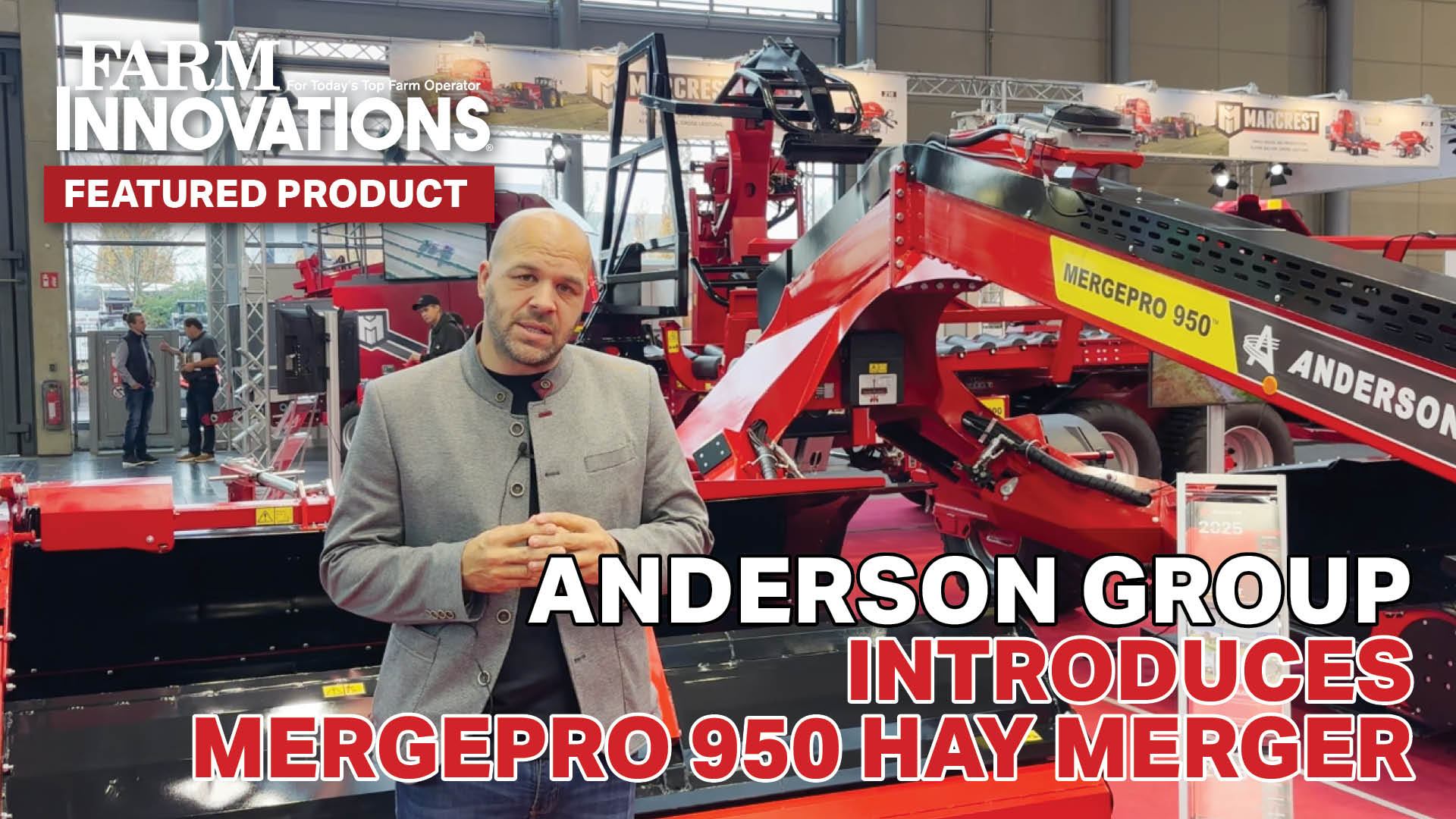 [Video] Anderson Group Introduces MERGEPRO 950 Hay Merger