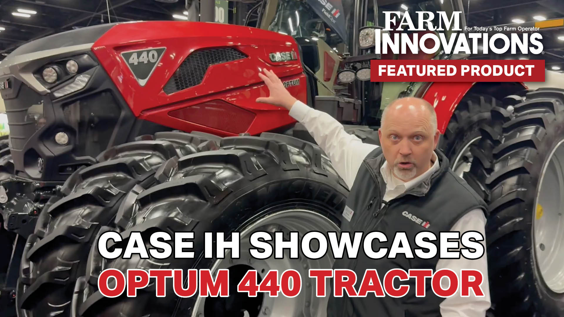 [Video] Case IH Showcases New Optum 440 Tractor